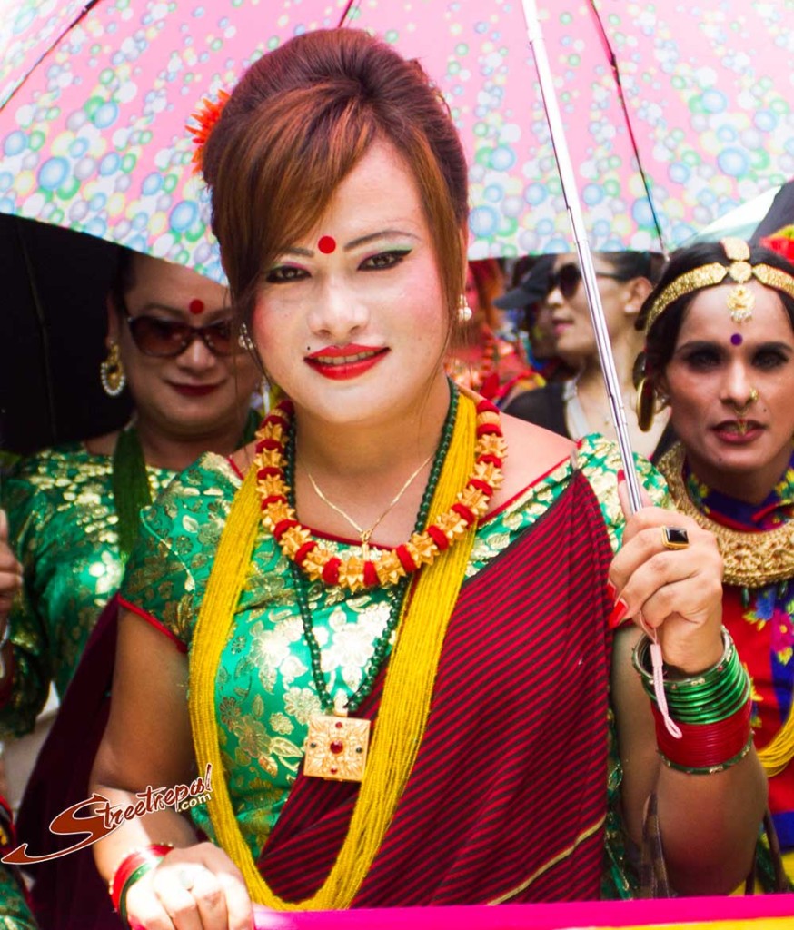 Glamorous gai jatra of third gender – Street Nepal