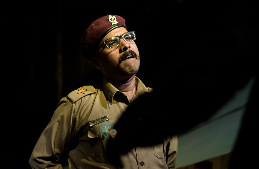 SARJAMIN ON STAGE OF MANDALA – Street Nepal